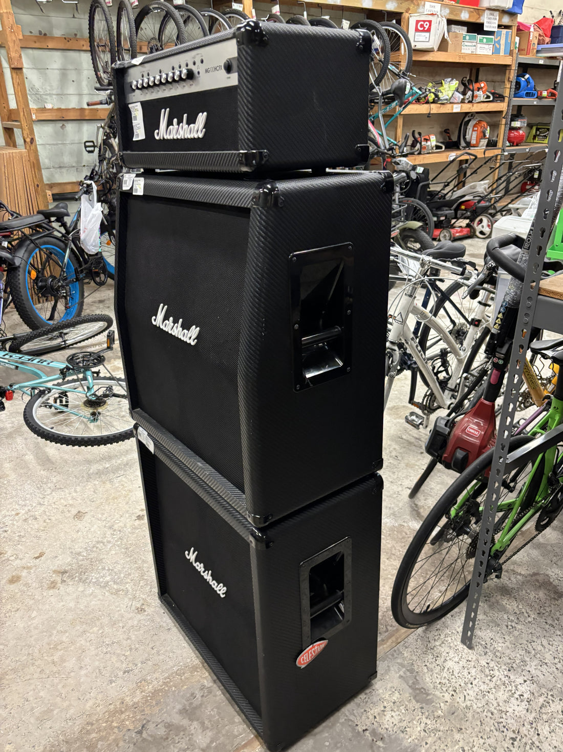 Marshall Carbon Fiber Full Stack Guitar Amplifier – DaveTona’s Online Store